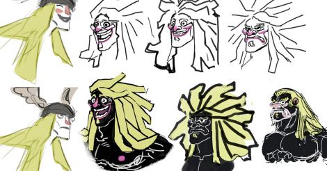 [Update] PINK BEARD LEGACY / Character Design | Spaceman Project